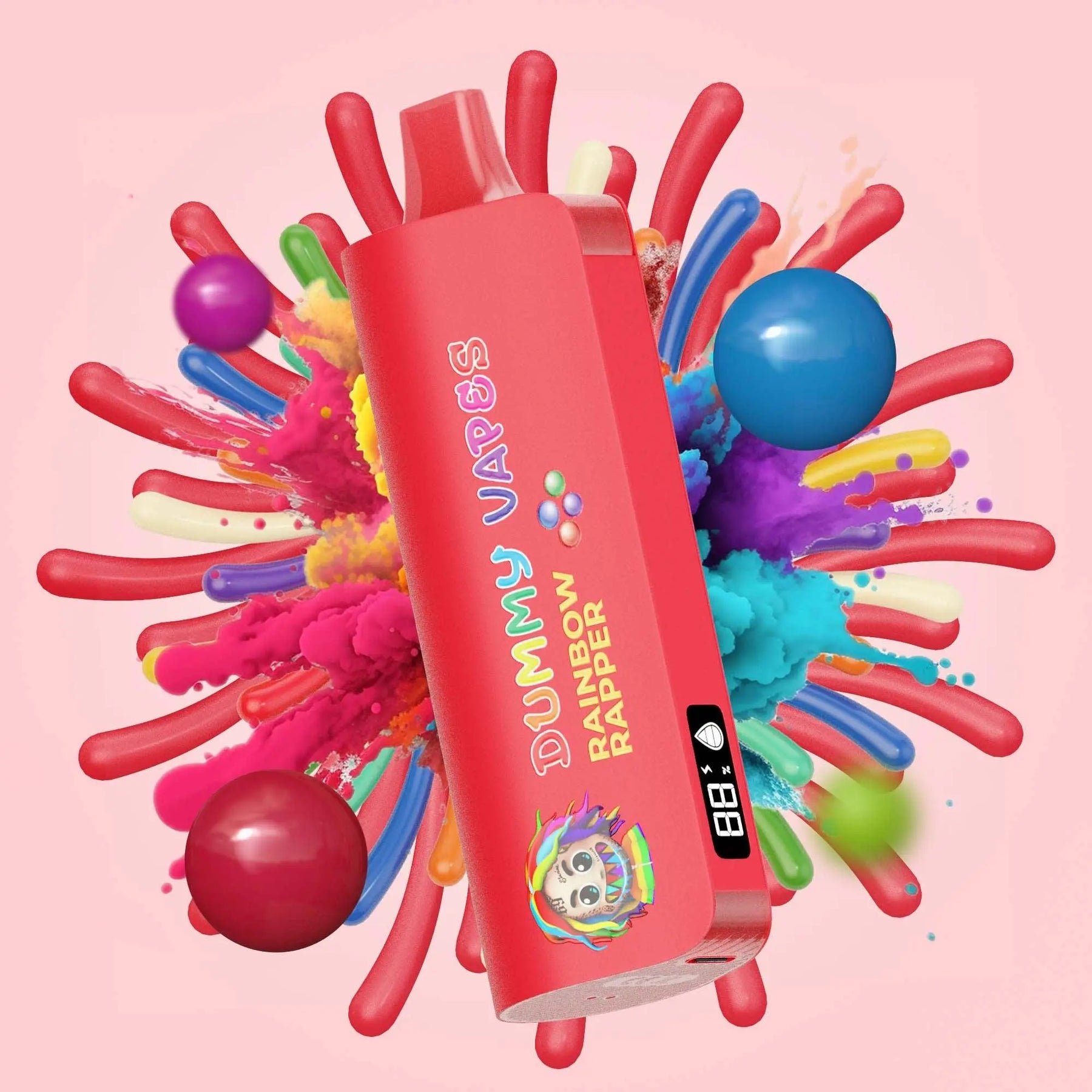 Dummy Vape Best Vape 8000 Puffs | E-Liquid & Power Display (5%)